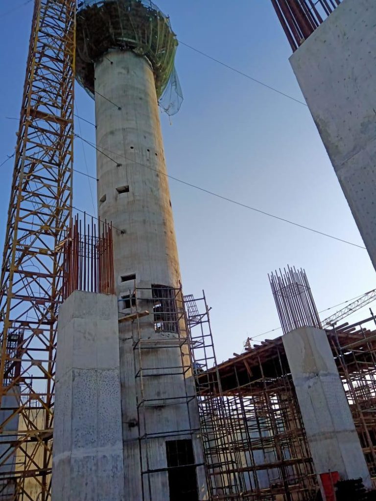 IIT Ropar erected wind towers with modern “slip forming” technology ...