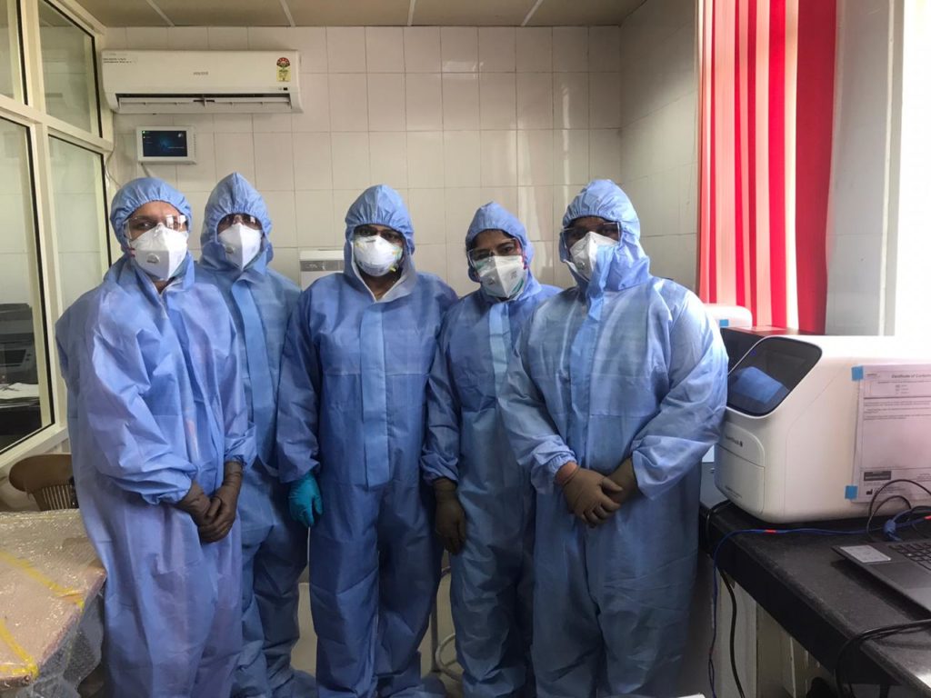 27 member’s teams of VRD Lab Patiala-a life line of Covid 19 tests of ...