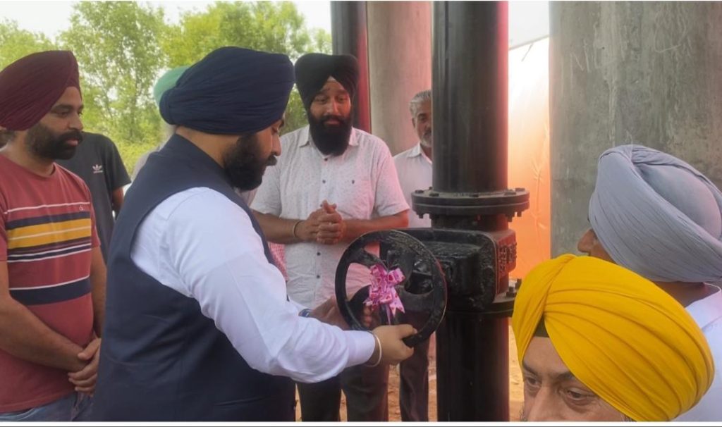 Promise to provide water to every corner of changar area will be ...